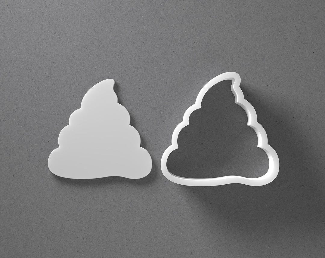Poop Emoji Cookie Cutter & Polymer Clay Earring, Pottery Tool - Etsy