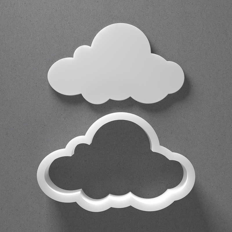 Cloud Cookie Cutter - Etsy