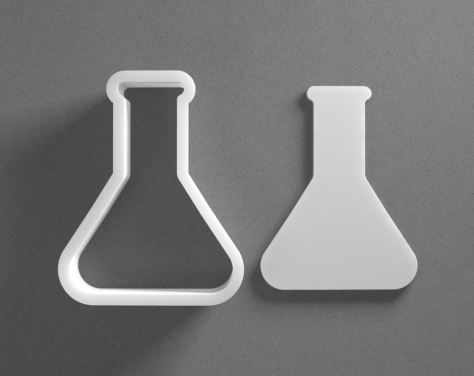 Beaker Cookie Cutter & Lab Science Scientist Polymer Clay Earring ...