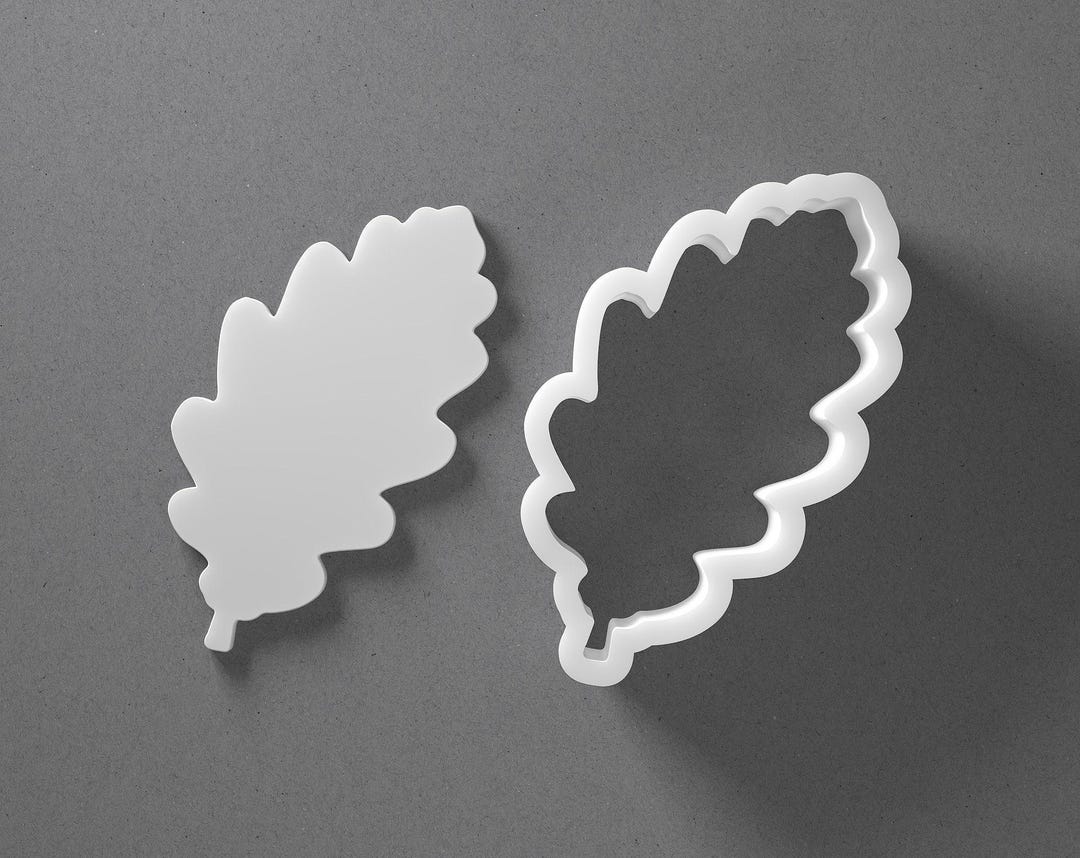 Oak Leaf Cookie Cutter & Autumn Fall Leaves Polymer Clay Earring ...