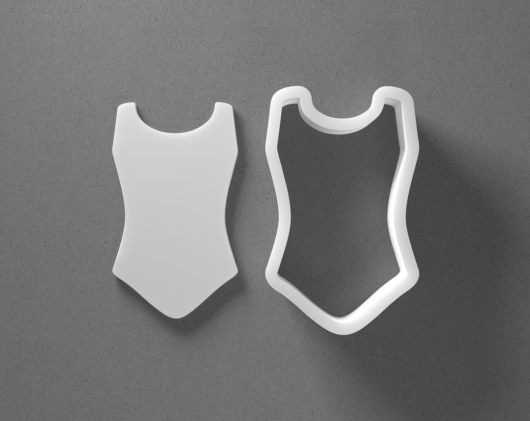 Leotard Bikini Swimsuit Cookie Cutter - From Mini to Large - Swimming ...
