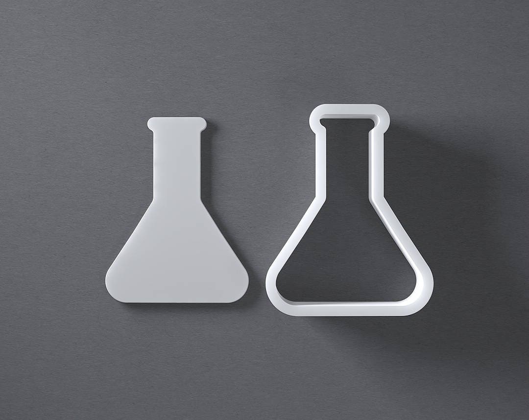 Beaker Cookie Cutter From Mini to Large Lab Science - Etsy
