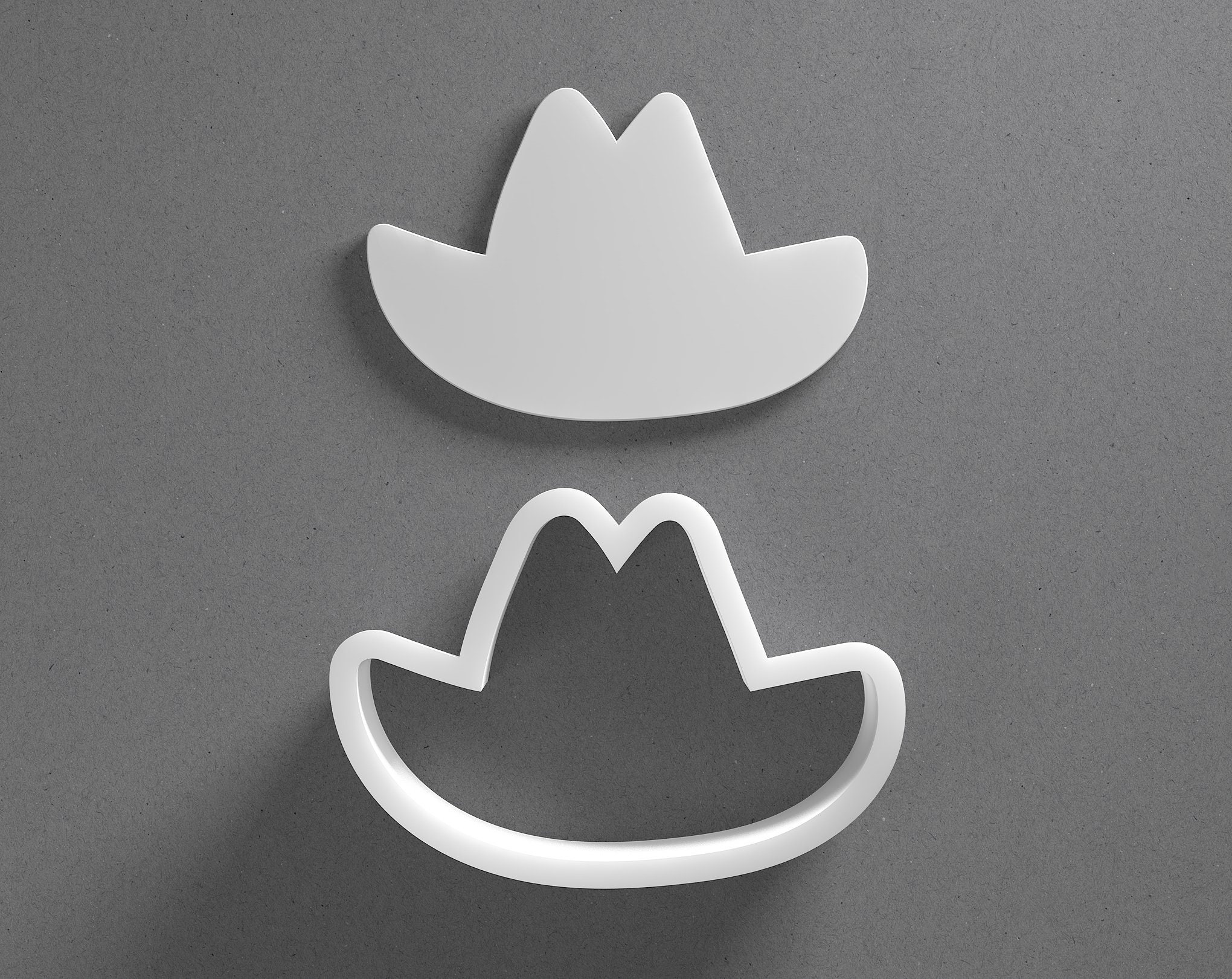 Cowboy Hat Cookie Cutter From Mini to Large Cow Boy Rodeo Wild West ...