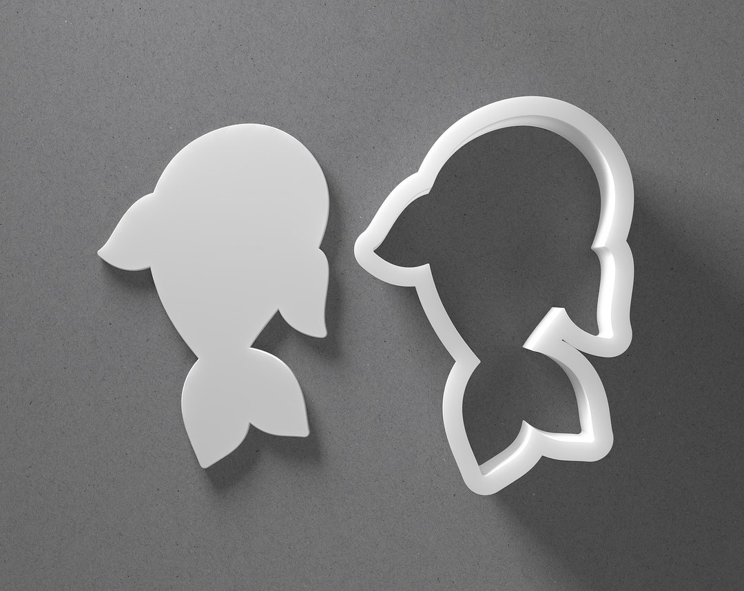 Koi Fish Cookie Cutter - From Mini to Large - Nishikigoi Jumping Animal ...