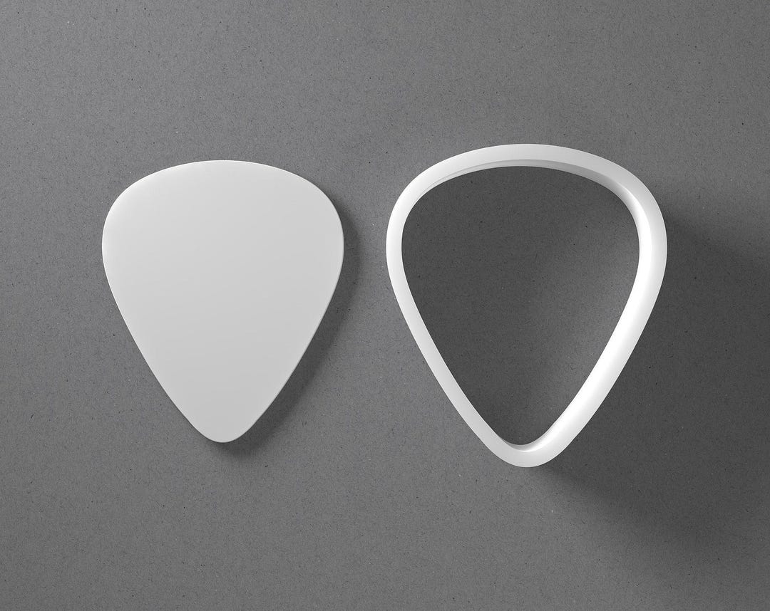 Guitar Pick Cookie Cutter - From Mini to Large - Music Musician ...