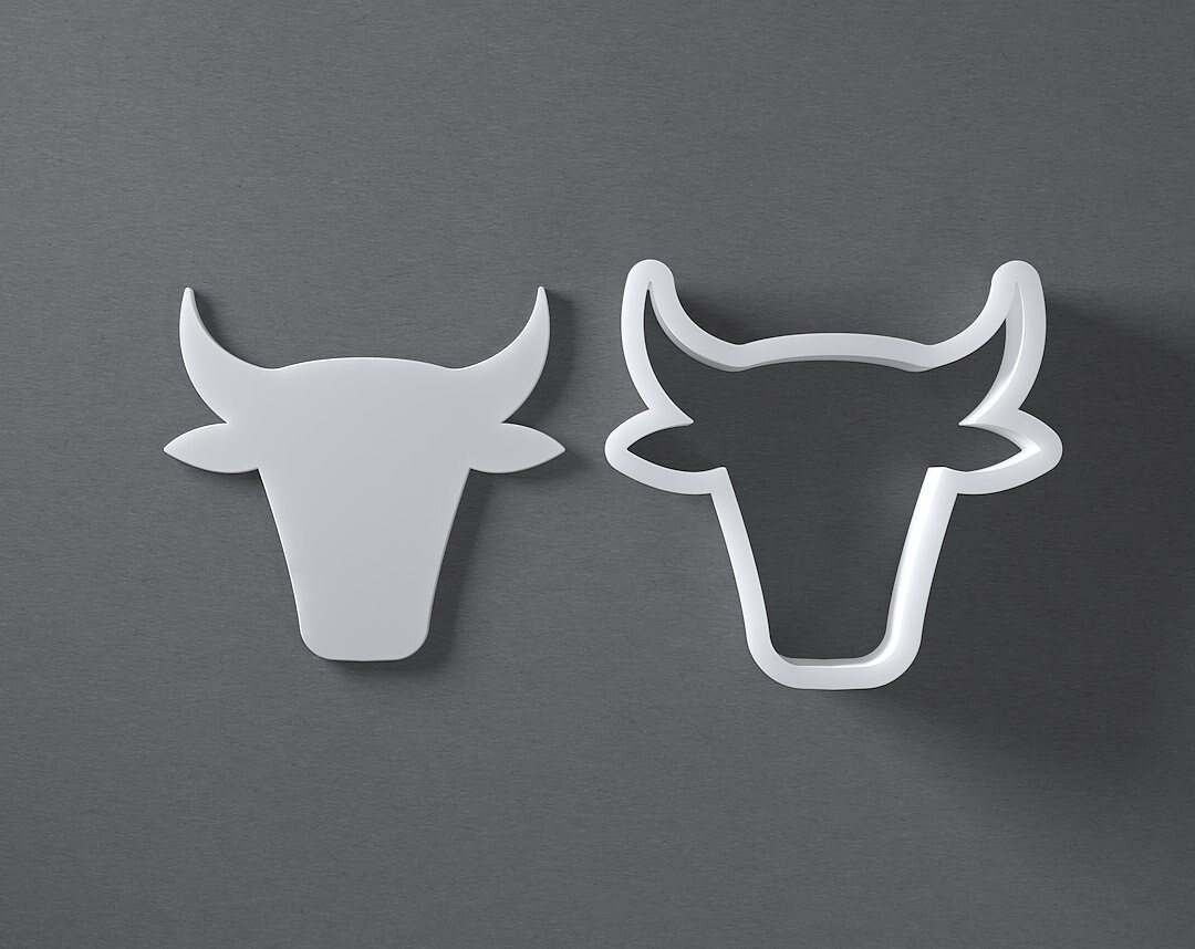 Cow Head Cookie Cutter From Mini to Large Farm Animal - Etsy