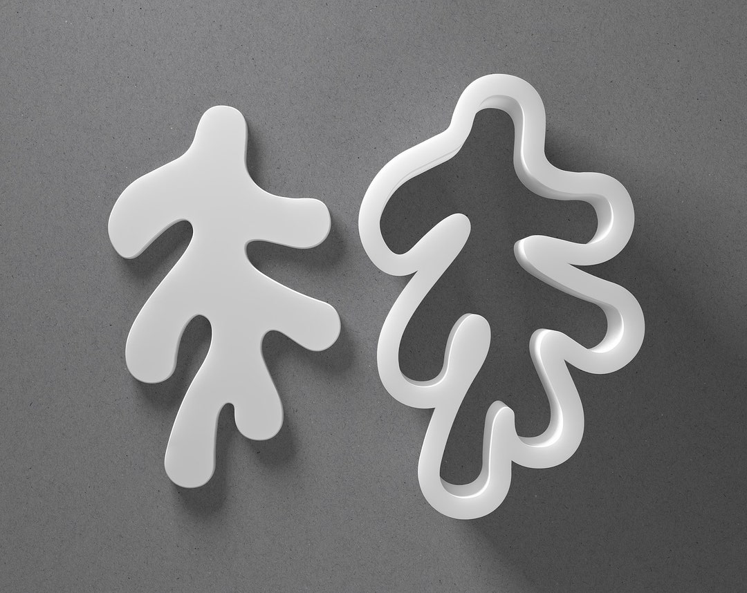 Coral Cookie Cutter From Mini to Large Seaweed Sea Weed Branch Polymer ...