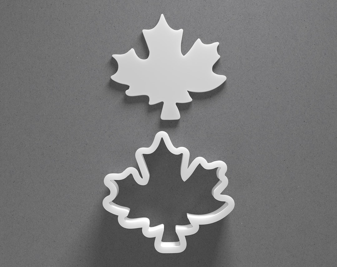 Maple Leaf Cookie Cutter - From Mini to Large - Autumn Leaves Polymer ...