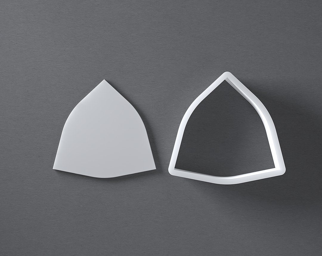 Rounded Triangle Cookie Cutter From Mini to Large Round - Etsy
