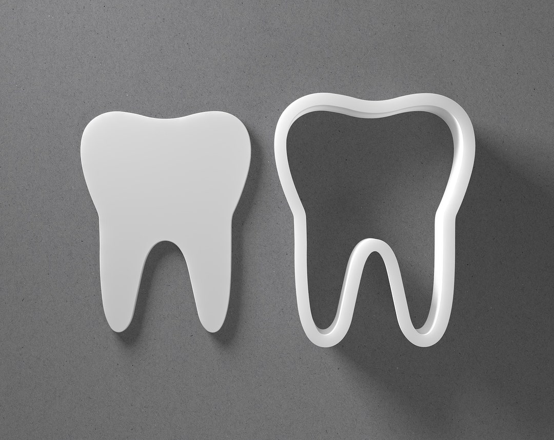 Tooth Cookie Cutter - From Mini to Large - Dentistry Dental Medicine ...