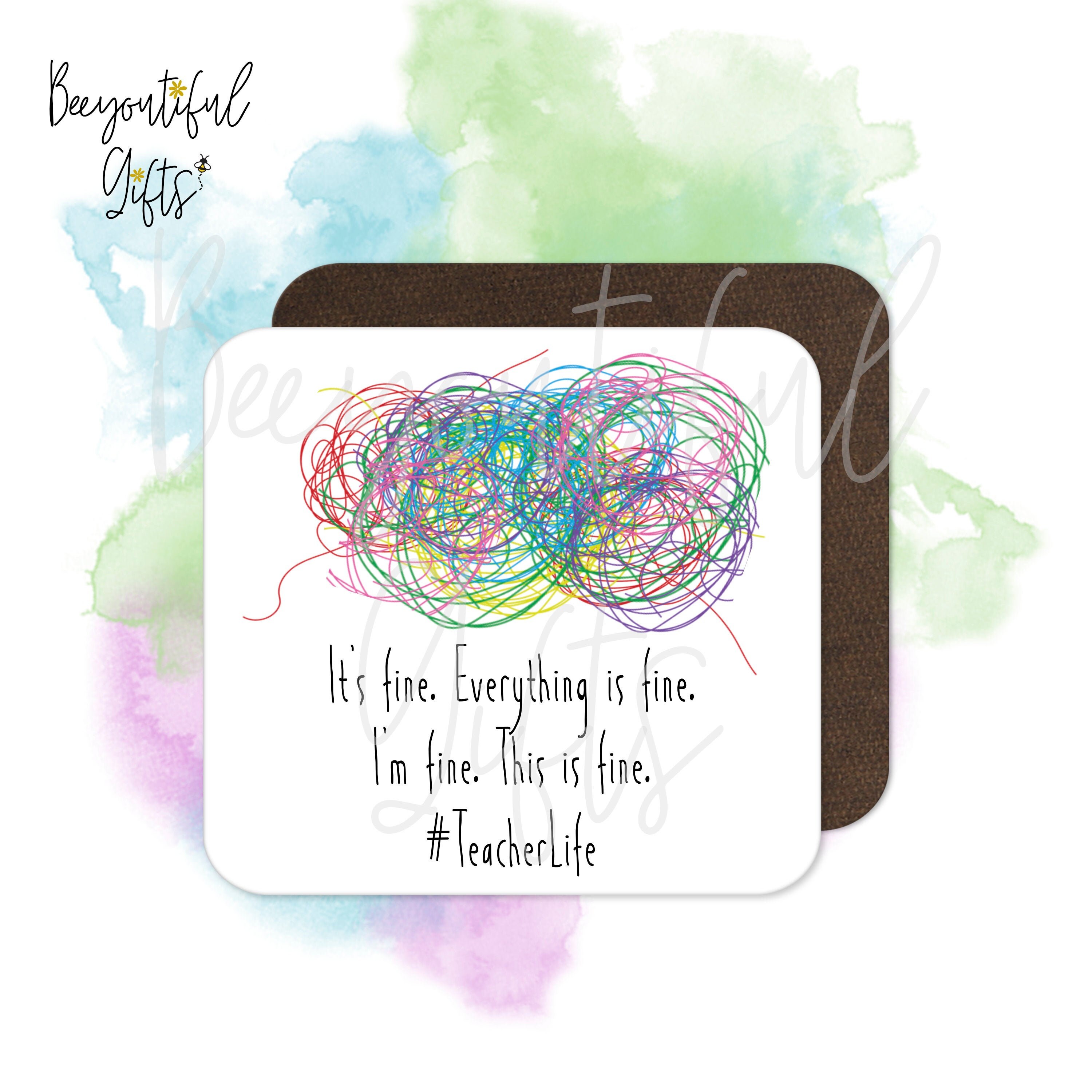 Está bien. Todo está bien. Estoy bien. Esto está bien. - Etsy España