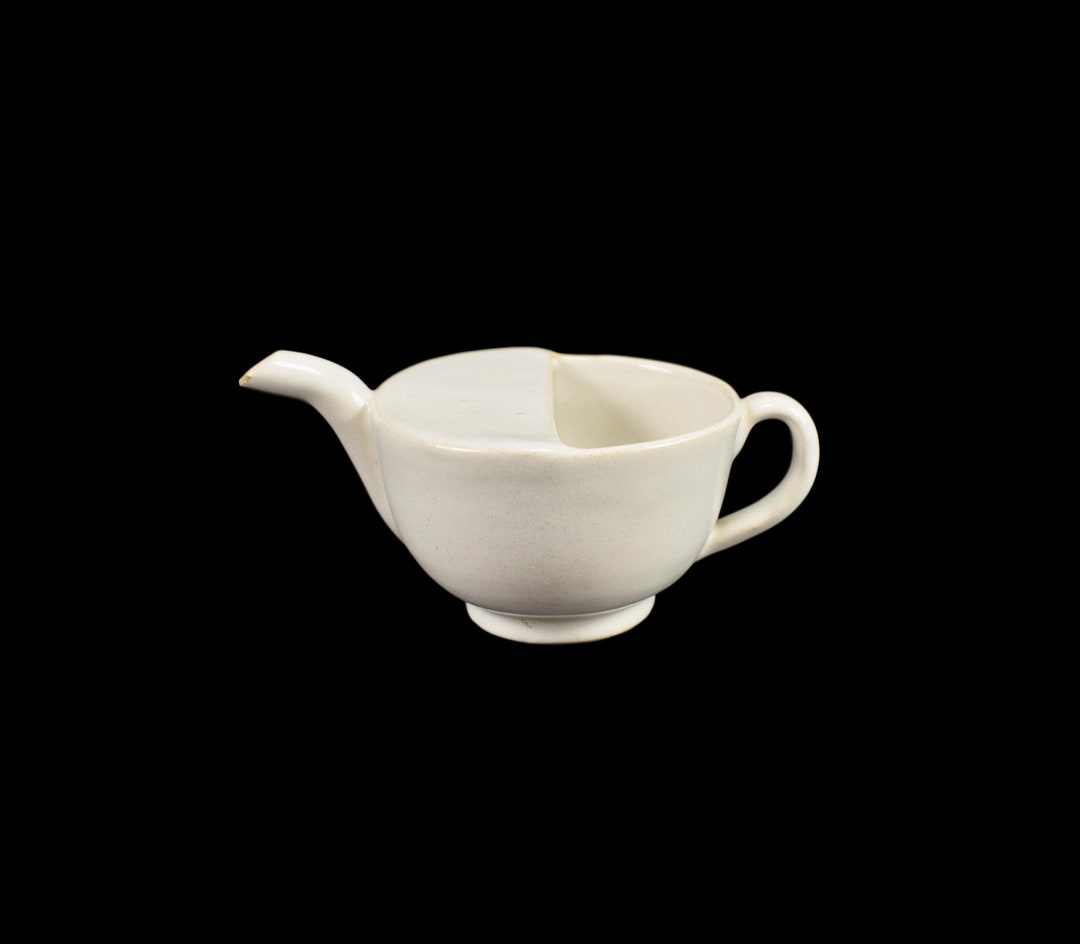 Antique French Invalid Cup Feeder Medical Sick Cup Faience Moustier ...