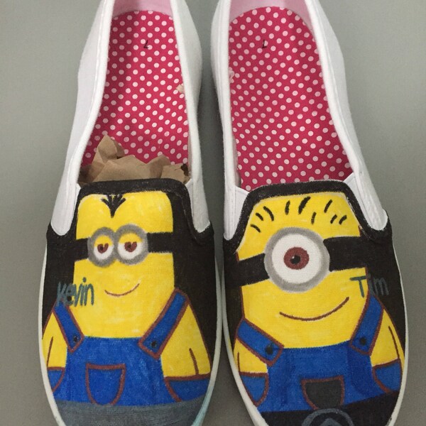 Minion Shoes - Etsy