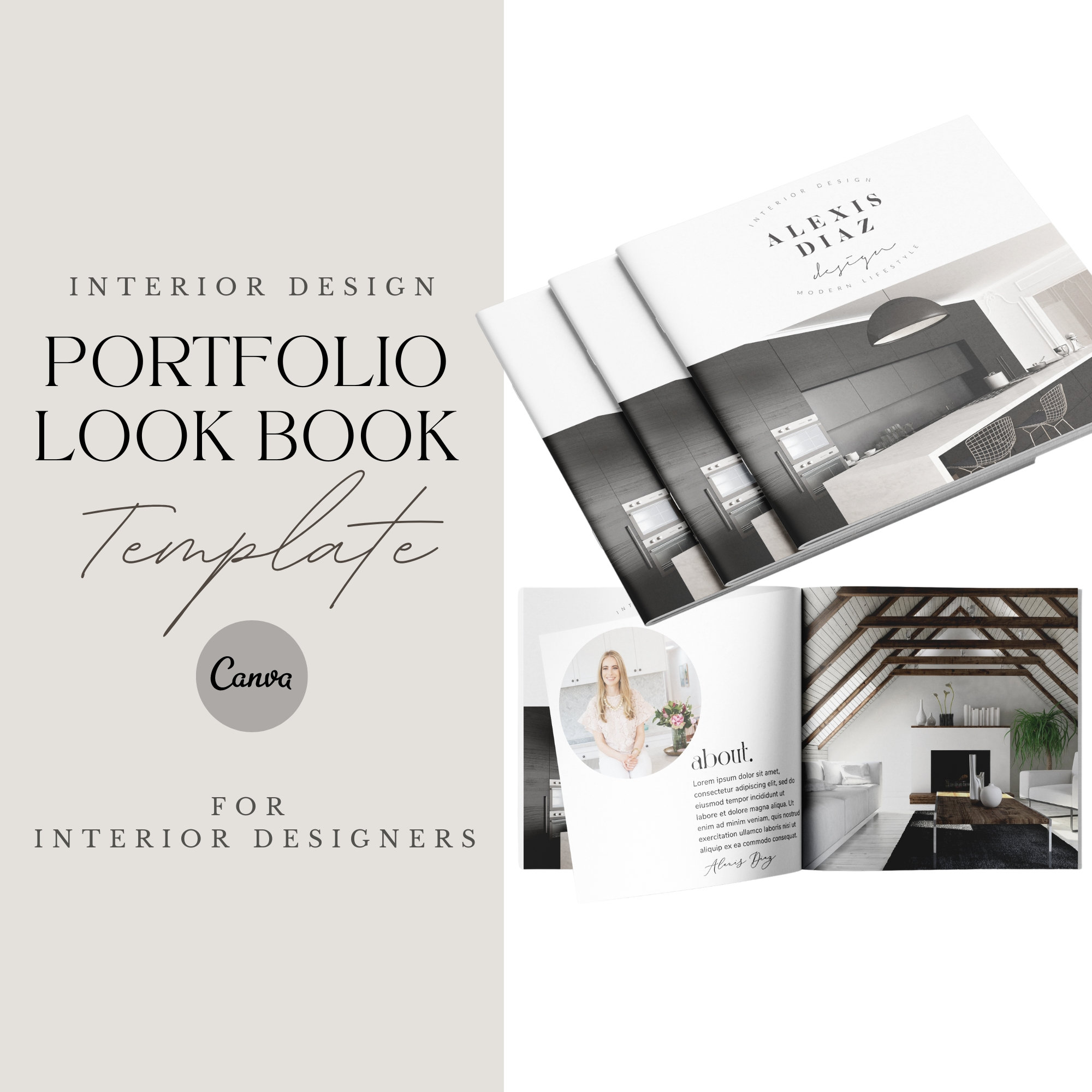 Interior Design Portfolio Book