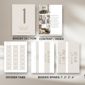 Interior Design Project Binder Template Bundle – Essential Client ...