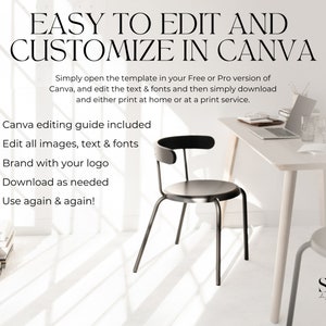 Interior Design Mood Board Canva Templates | Interior Design Concept ...