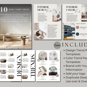 Interior Design Digital Lead Magnet E-magazine, Home Decor Buying Style ...