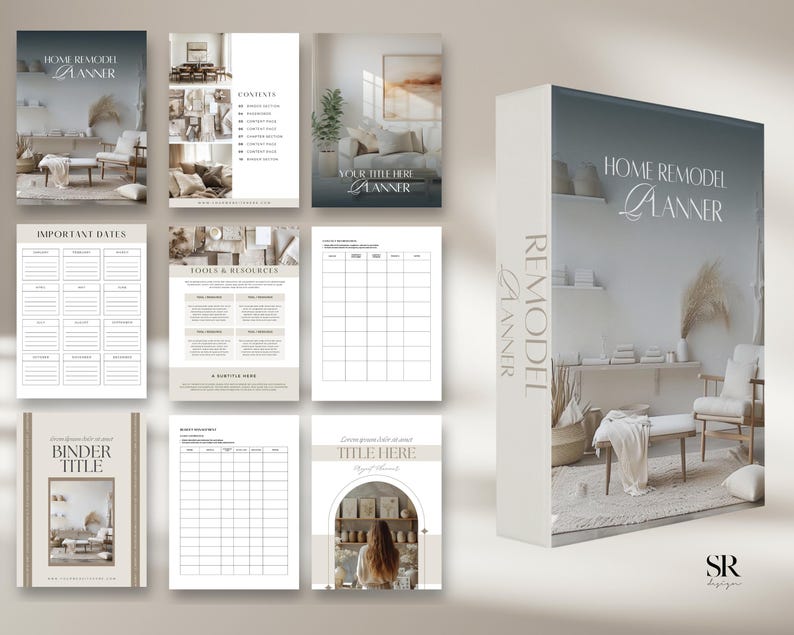 Interior Design Project Binder Template Bundle – Essential Client ...