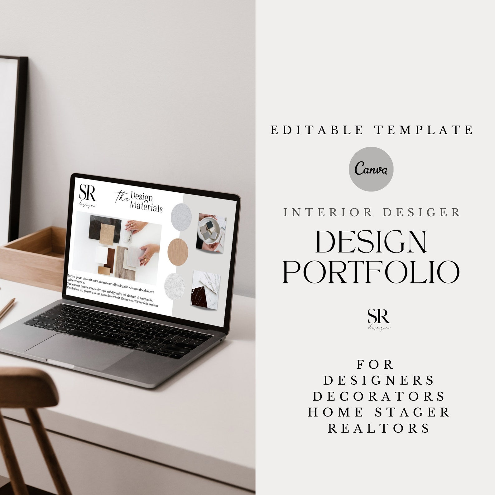 Interior Design Portfolio Presentation Template | Design Process, Home ...