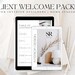 Modern Interior Design Client Welcome Packet Service Menu Onboarding ...