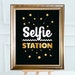 Selfie Station Sign. Printable Photo Booth Decoration. Wedding ...