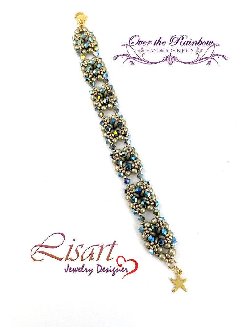 Pdf Pattern Bracelet Liz Ita Eng Etsy