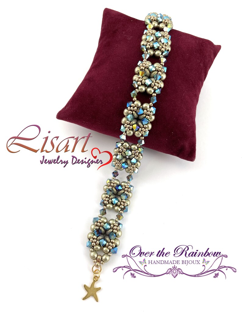 Pdf Pattern Bracelet Liz Ita Eng Etsy