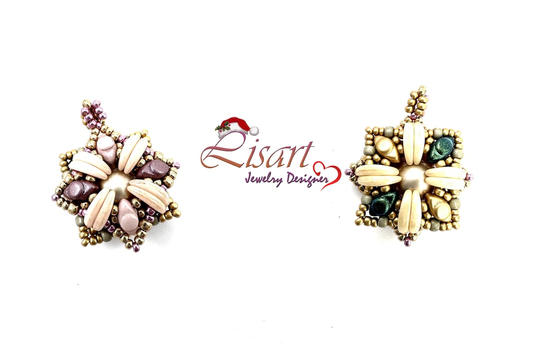 PDF Pattern "estrella": 3 Jewels With a Single Pattern! With the Brand ...