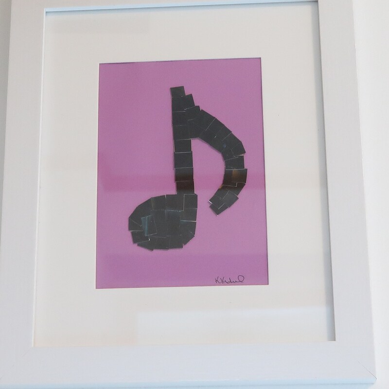 Mosaic Music Note - Etsy