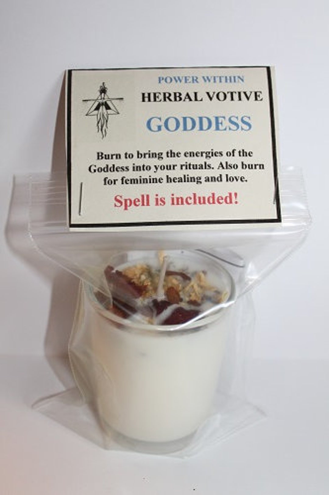 Goddess Candle, Enhance Feminine Energy, Brings Love and Healing ...