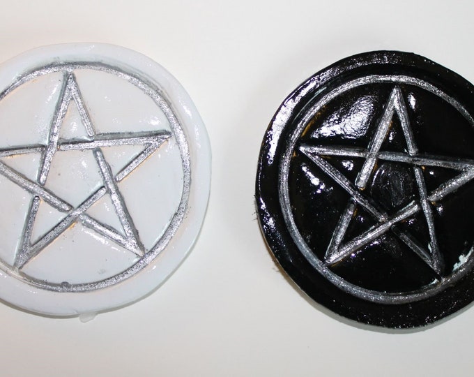 Wicca Altar Tiles, Pentacle Altar Tiles, Wiccan Supplies, New Moon ...