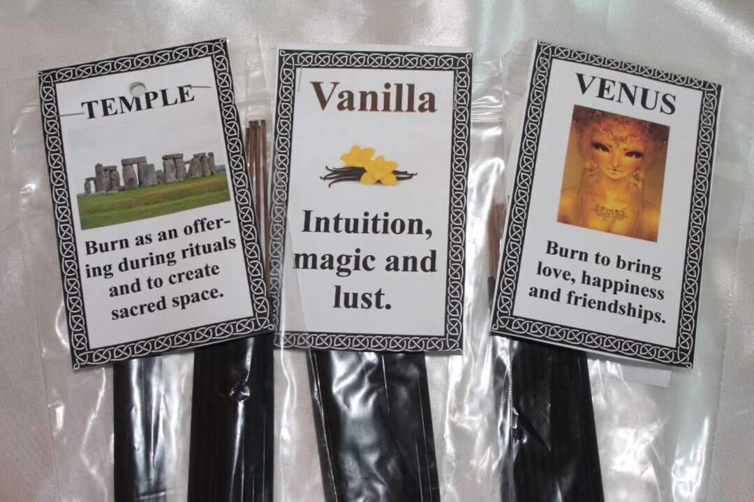 Stick Incense, Bring Love, Intuition, Sacred Space, Temple Stick ...