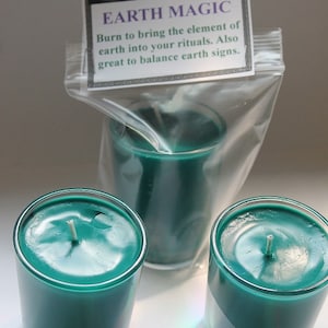 Earth Candle, Earth Ritual Candle, Fragrance Candle, Soy Candle ...