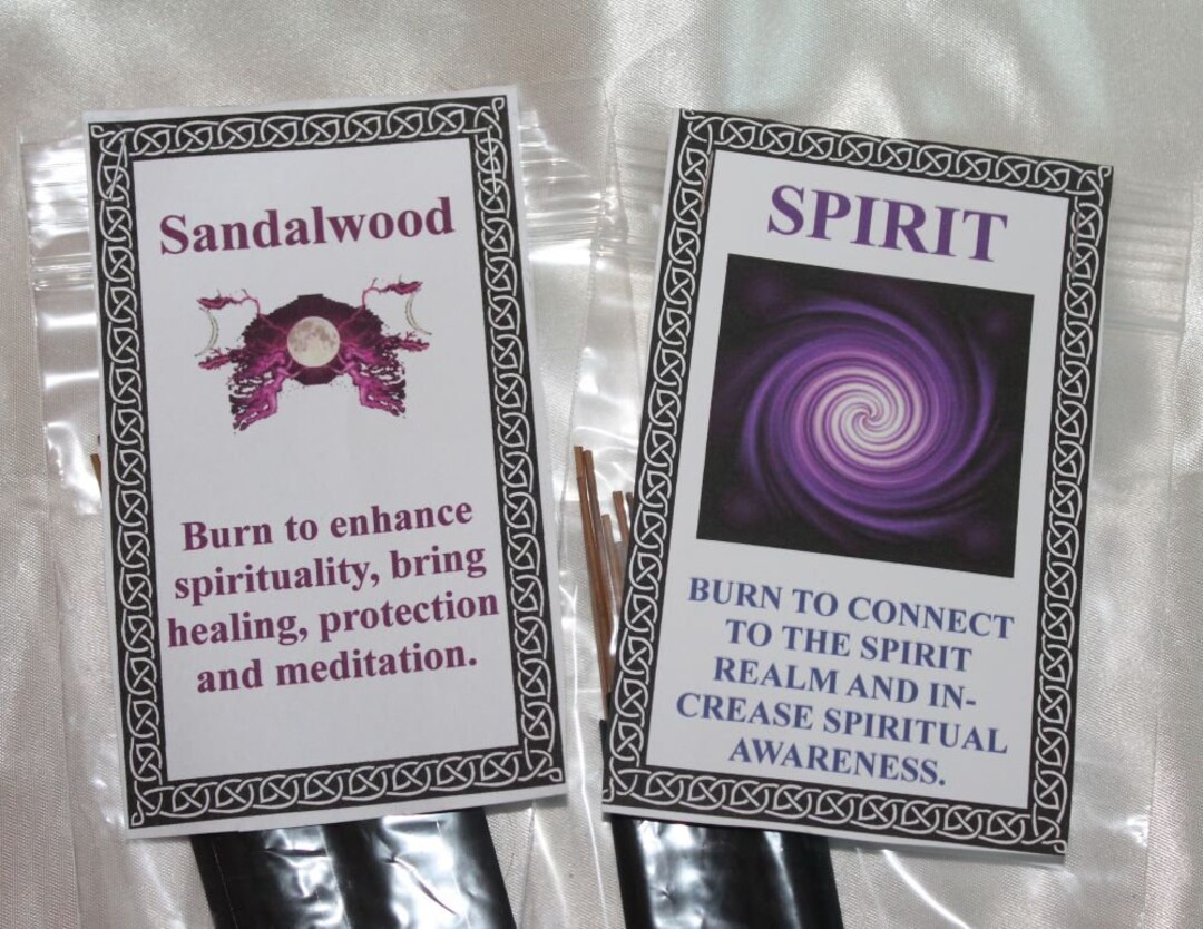 Stick Incense, Witch Shop, Sandalwood Incense, Spirit Incense, Handmade ...
