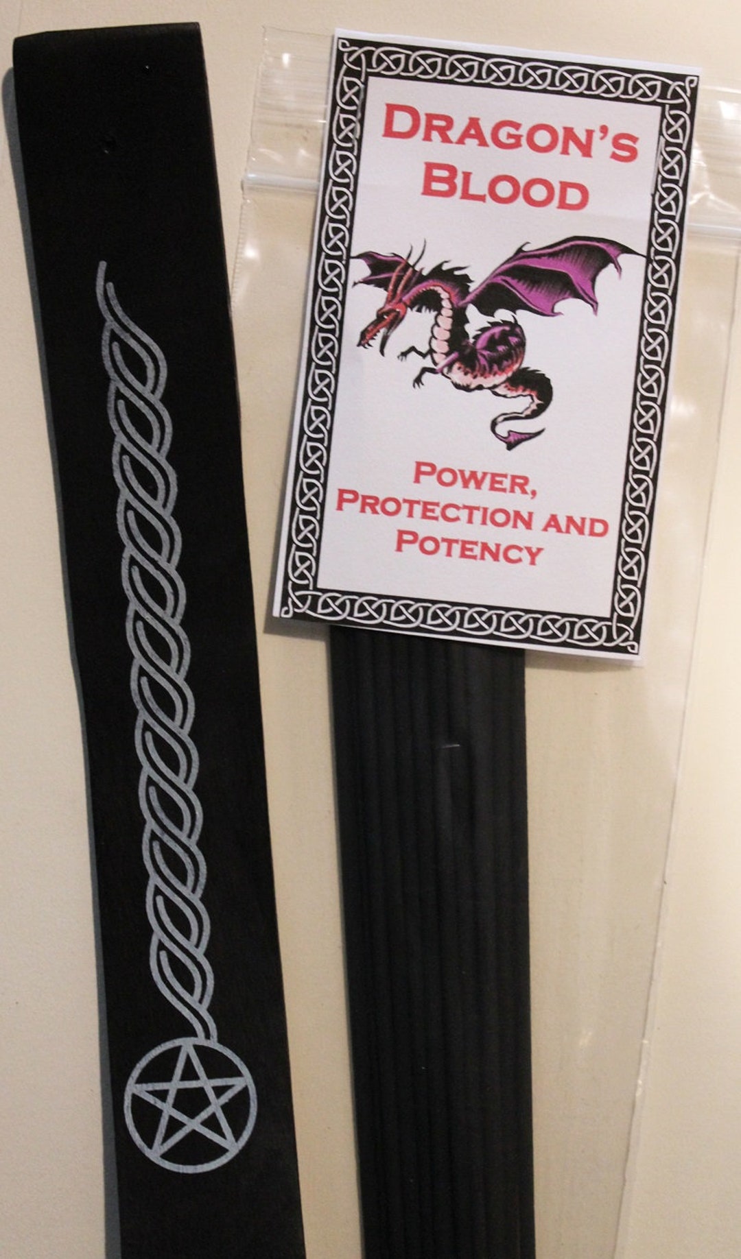 Stick Incense, Dragon's Blood Stick Incense, Enhancing Power ...