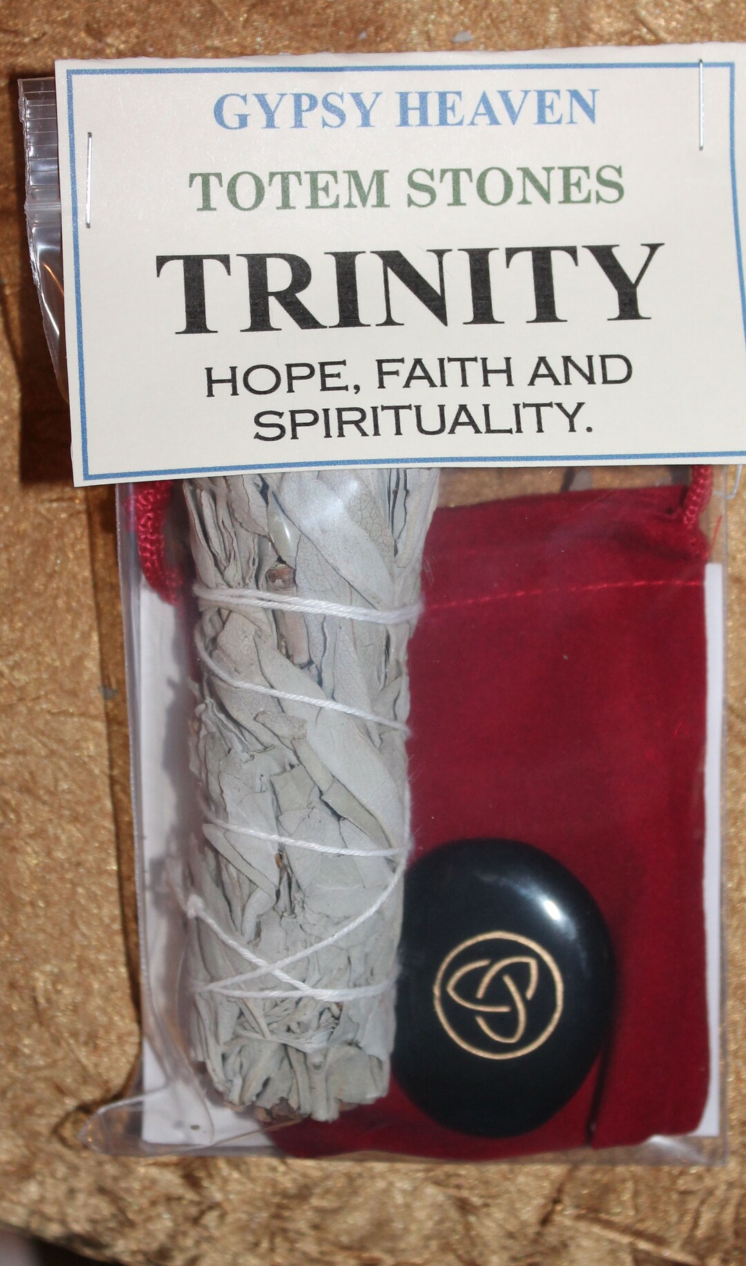 Trinity Gemstone Kit, Bringing Hope, Faith, Increasing Spirituality ...