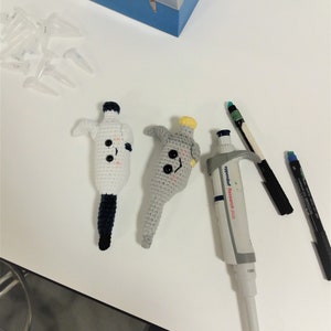 Micropipette Amigurumi Crochet Pattern, Crochet Your Own Cute Realistic ...