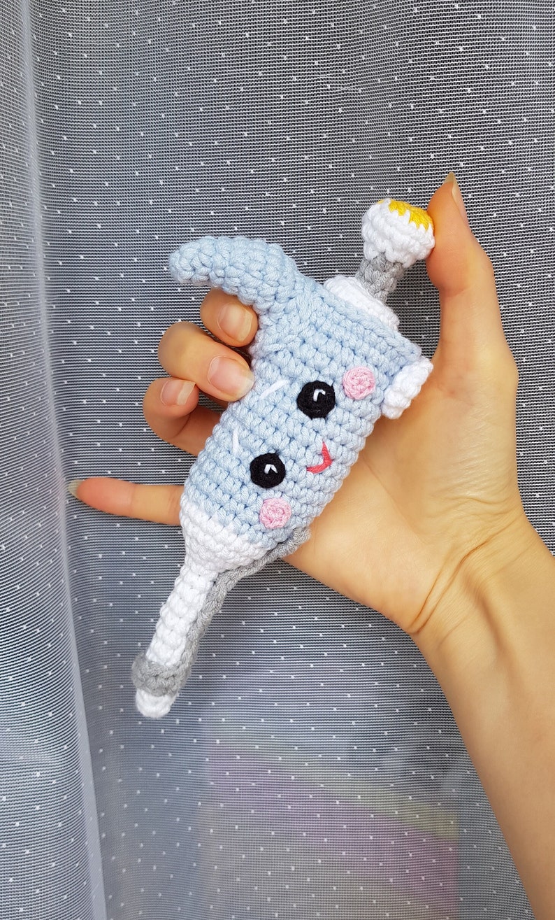 Crochet Micropipette Plush, Scientist STEM Gift - Etsy