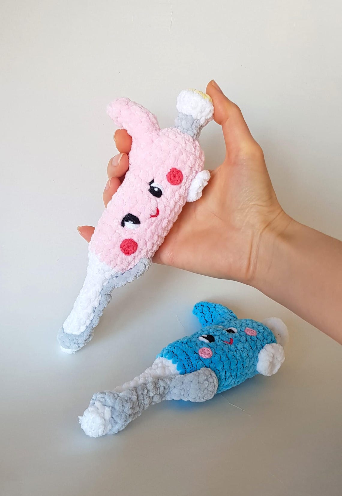 Laboratory Pipette Crochet Pattern Bundle, Realistic and Mini ...