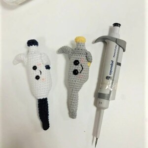 Micropipette Amigurumi Pattern, Realistic and Cute Micropipettes ...