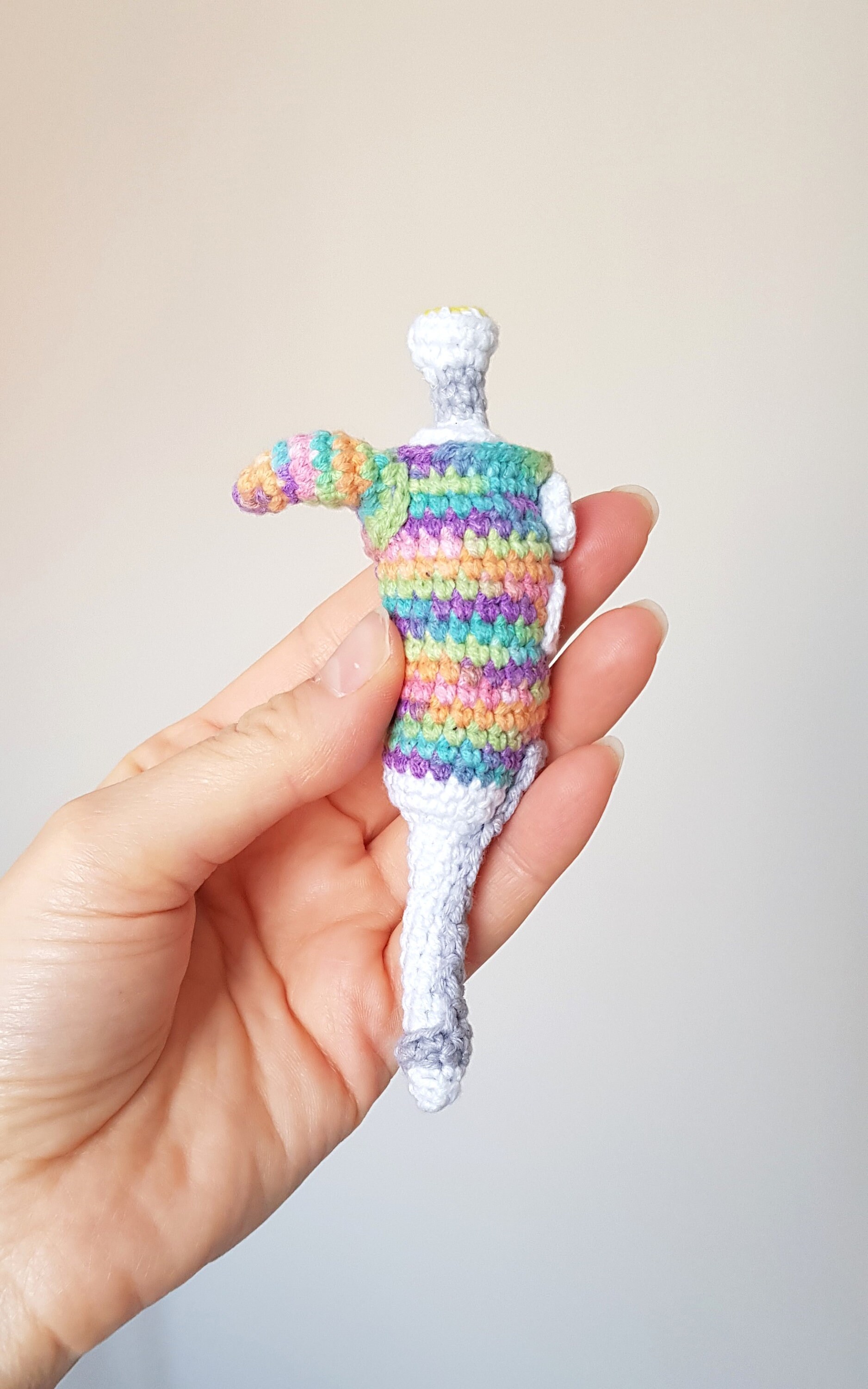 Micropipette Amigurumi, Laboratory Pipette Plush, Candy Colored Crochet ...
