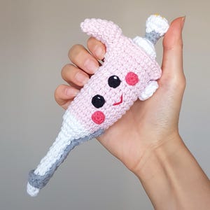 Laboratory Pipette Crochet Pattern Bundle, Realistic Micropipettes ...