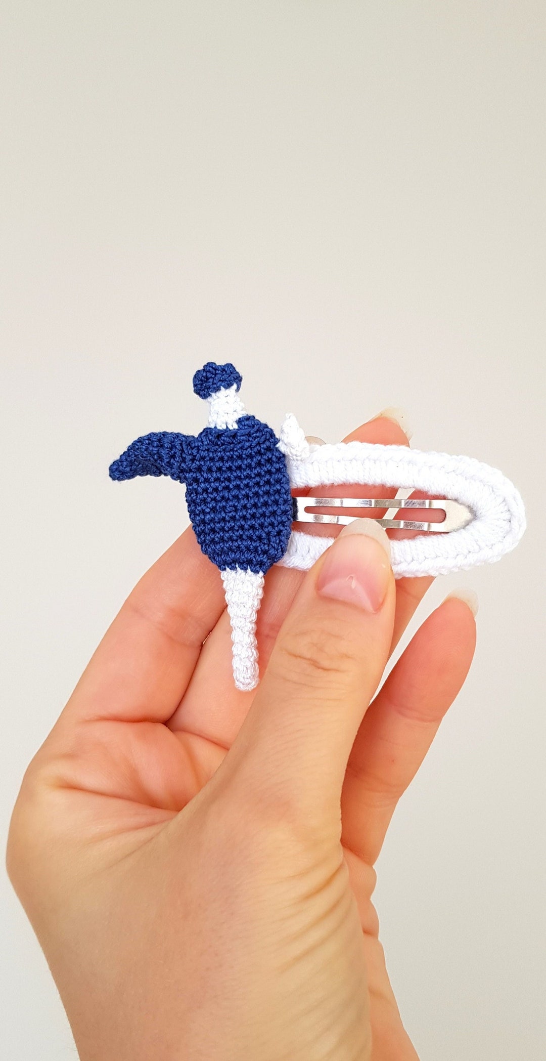 Pipette Hairclip, Micropipette Snap Hairclip, Crochet Hairclip ...