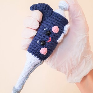 Amigurumi Micropipette Crochet Pattern Bundle, Lab Decor (PDF Pattern ...