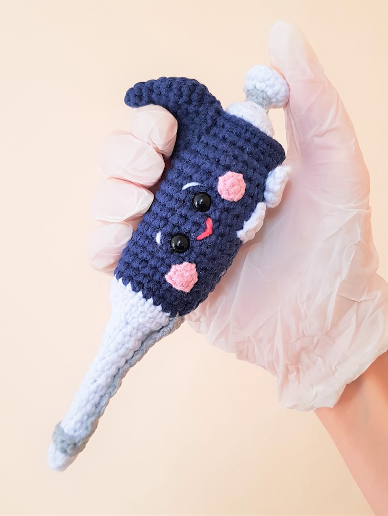 Laboratory Pipette Crochet Pattern Bundle Realistic and Cute - Etsy