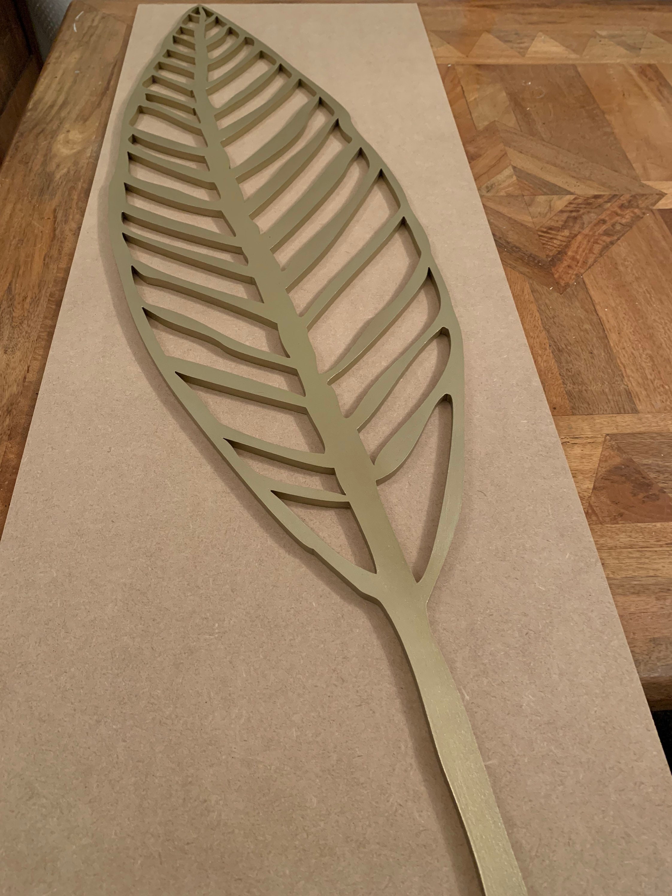 Leaf wall decoration hanging art Wooden leaf Large wooden leaf | Etsy