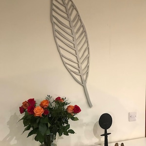 Leaf Wall Decoration Hanging Art Wooden Leaf Large Wooden Leaf - Etsy UK