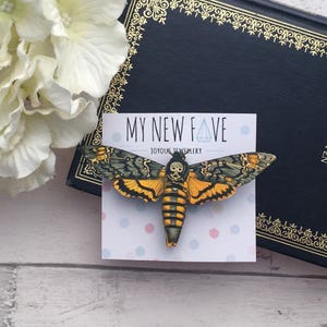 Death Head Moth Brooch - Etsy