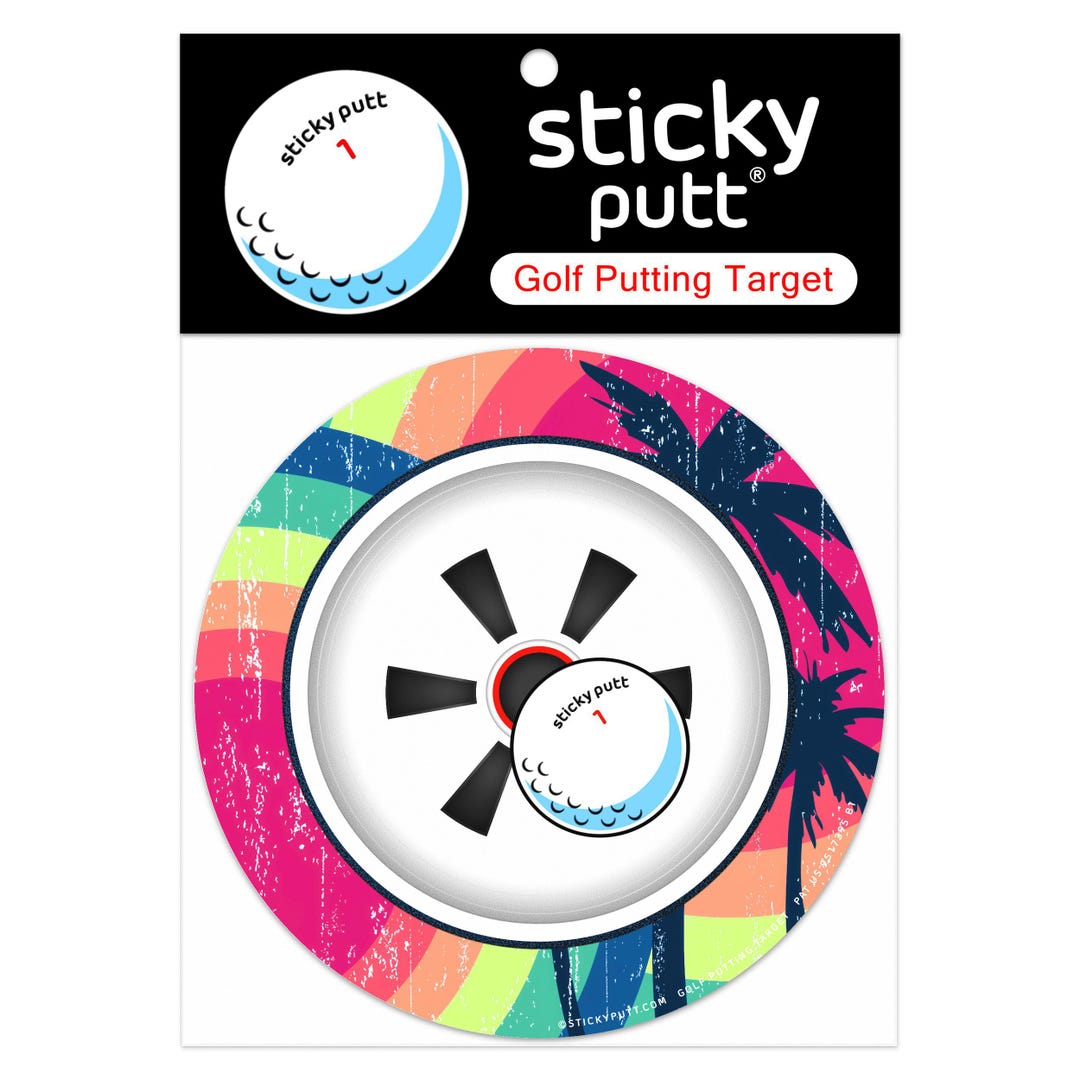 Sticky Putt Golf Putting Target Leopard - Etsy