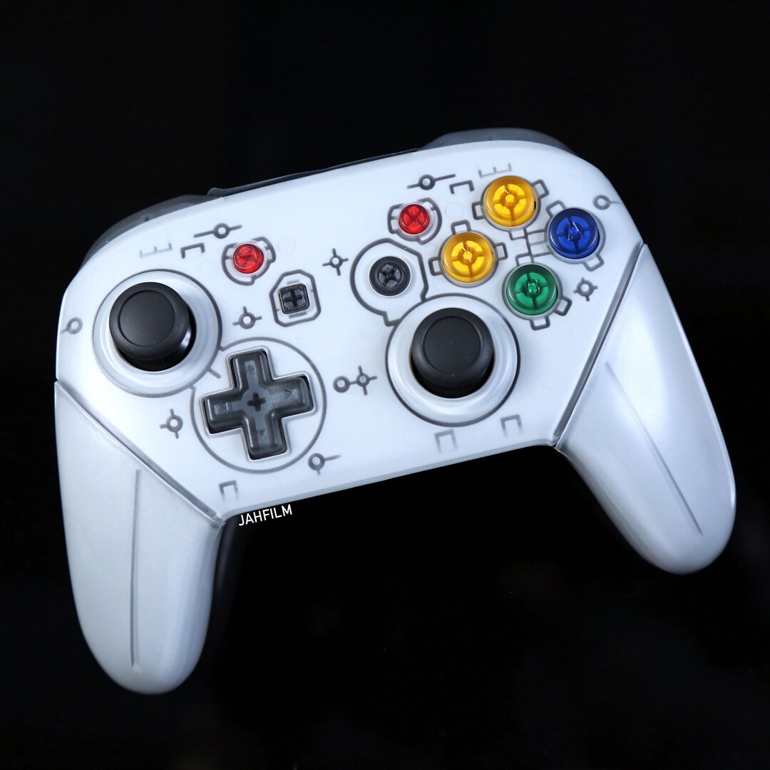 Custom Nintendo Switch Pro Controller N64 Style Brand New - Etsy